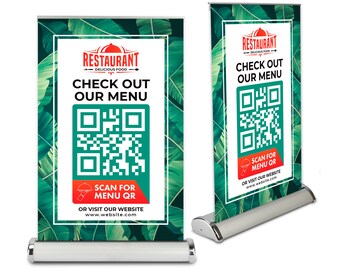 Qr Code Table Top - Etsy