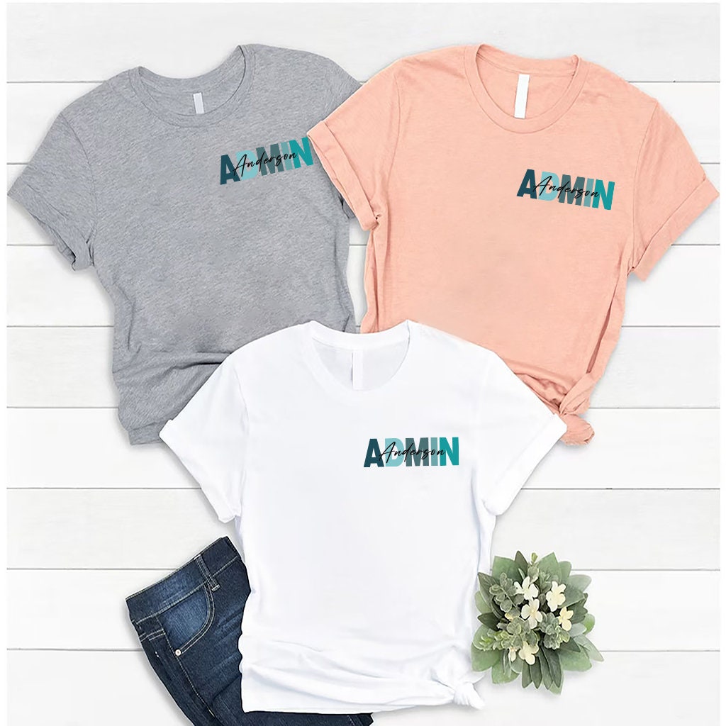Custom Administrative Assistant Shirt, Admin Assistant Shirt ...