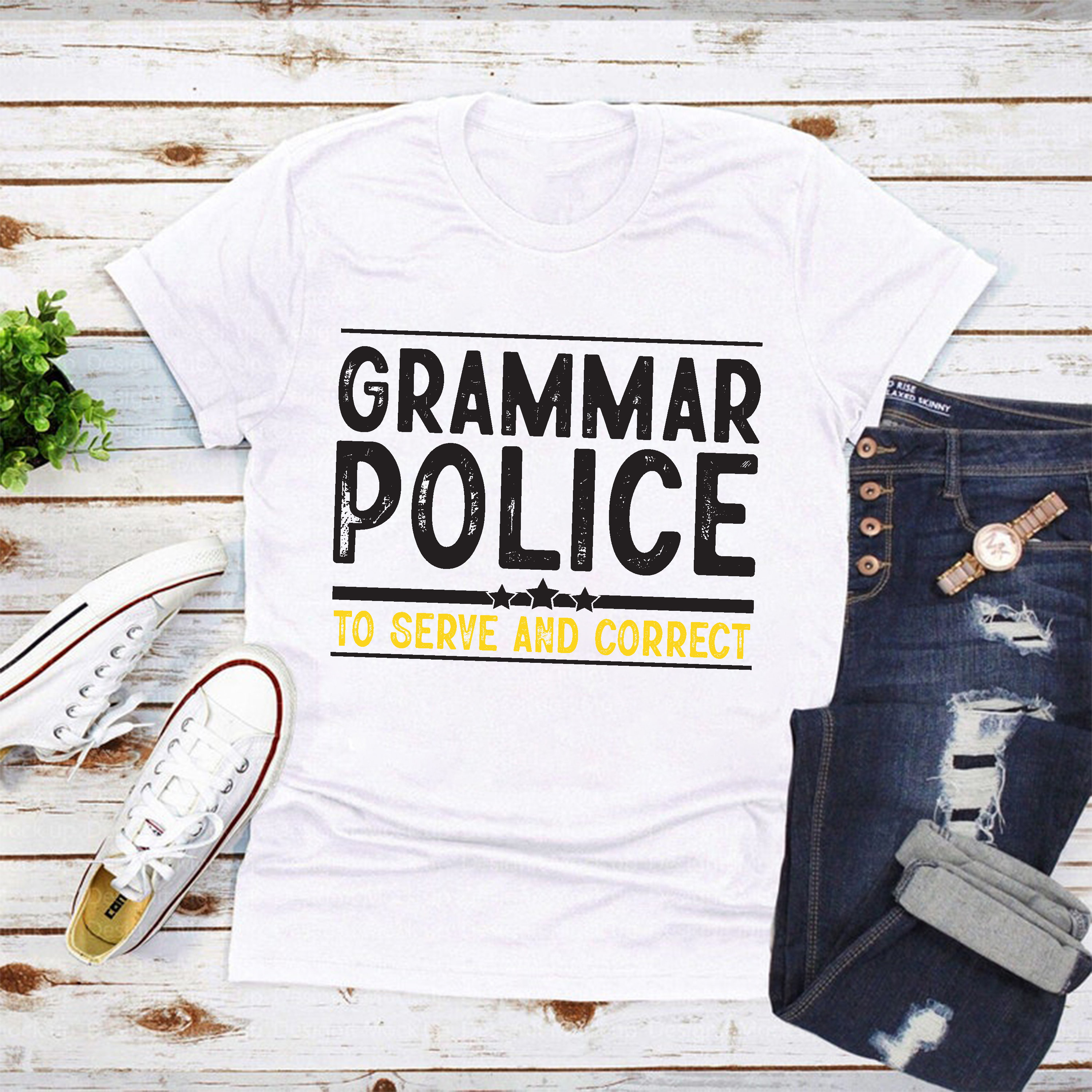 Grammar Police T-shirt for Men English Grammar Police Women V - Etsy