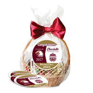 Personalized College Bound Future Stickers, College Logo Stickers ...