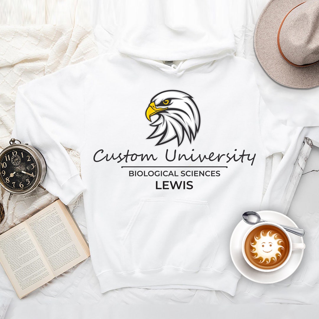 Custom Mascot College University Hoodie, Personalized College Program ...