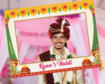 Haldi Photo Frame - Etsy