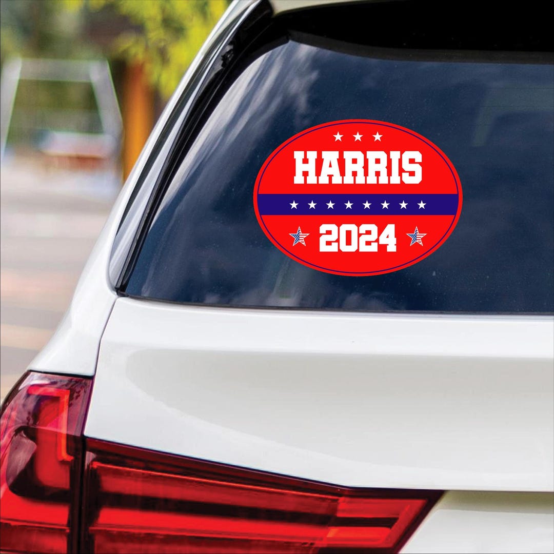 Buy Kamala Harris 2024 Sticker Vinyl Decal, Harris for President 2024 ...