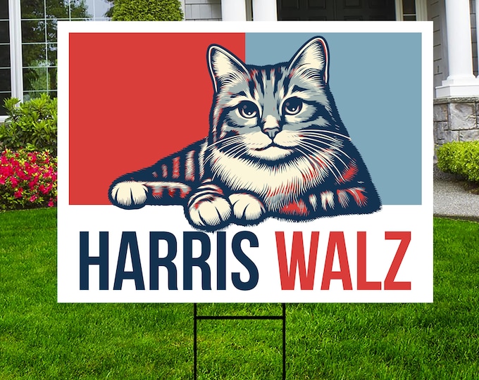 Stop Project 2025 Yard Sign - Coroplast Vote Democrat Lawn Sign ...