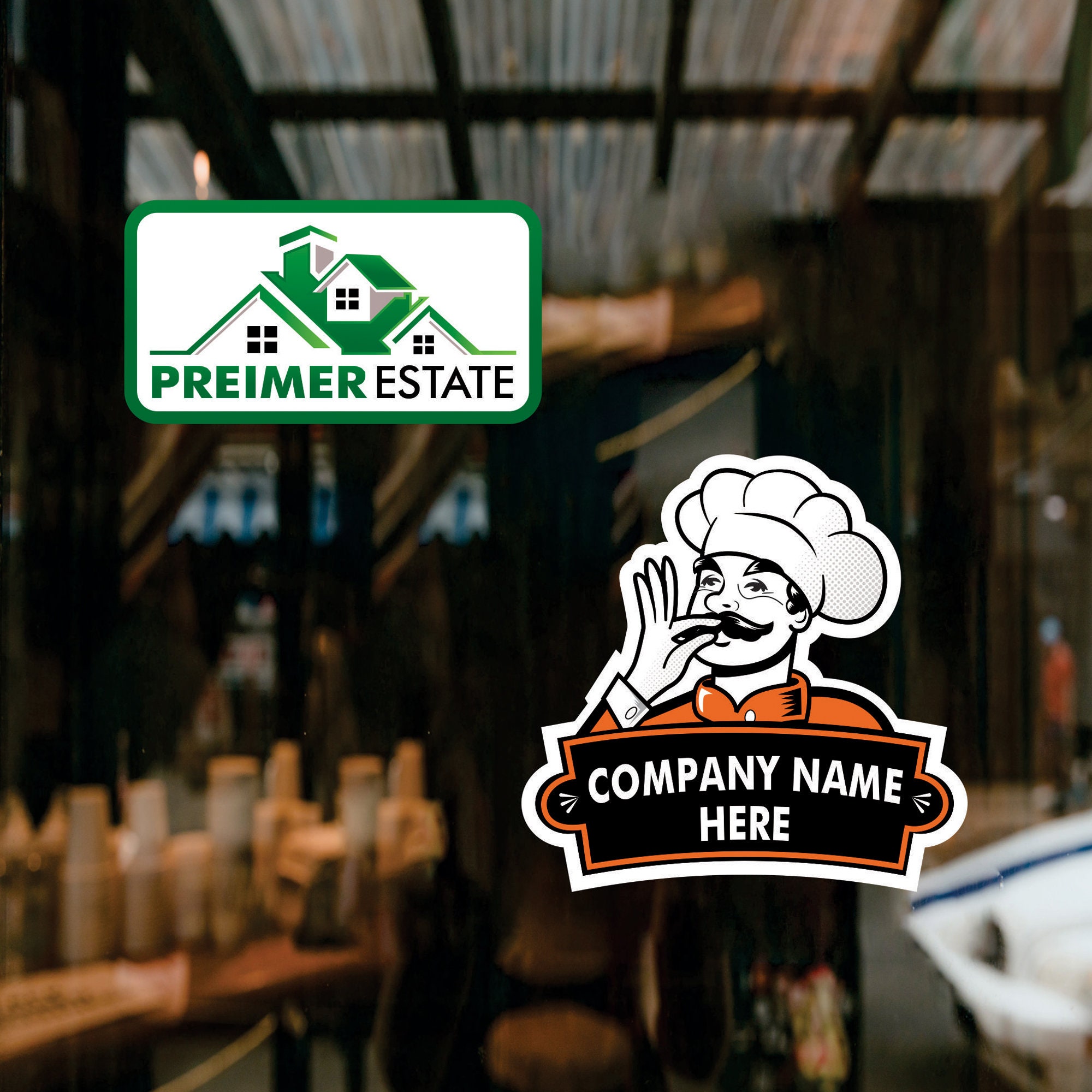 Custom Static Window Cling Vinyl Sticker Personalized Window - Etsy