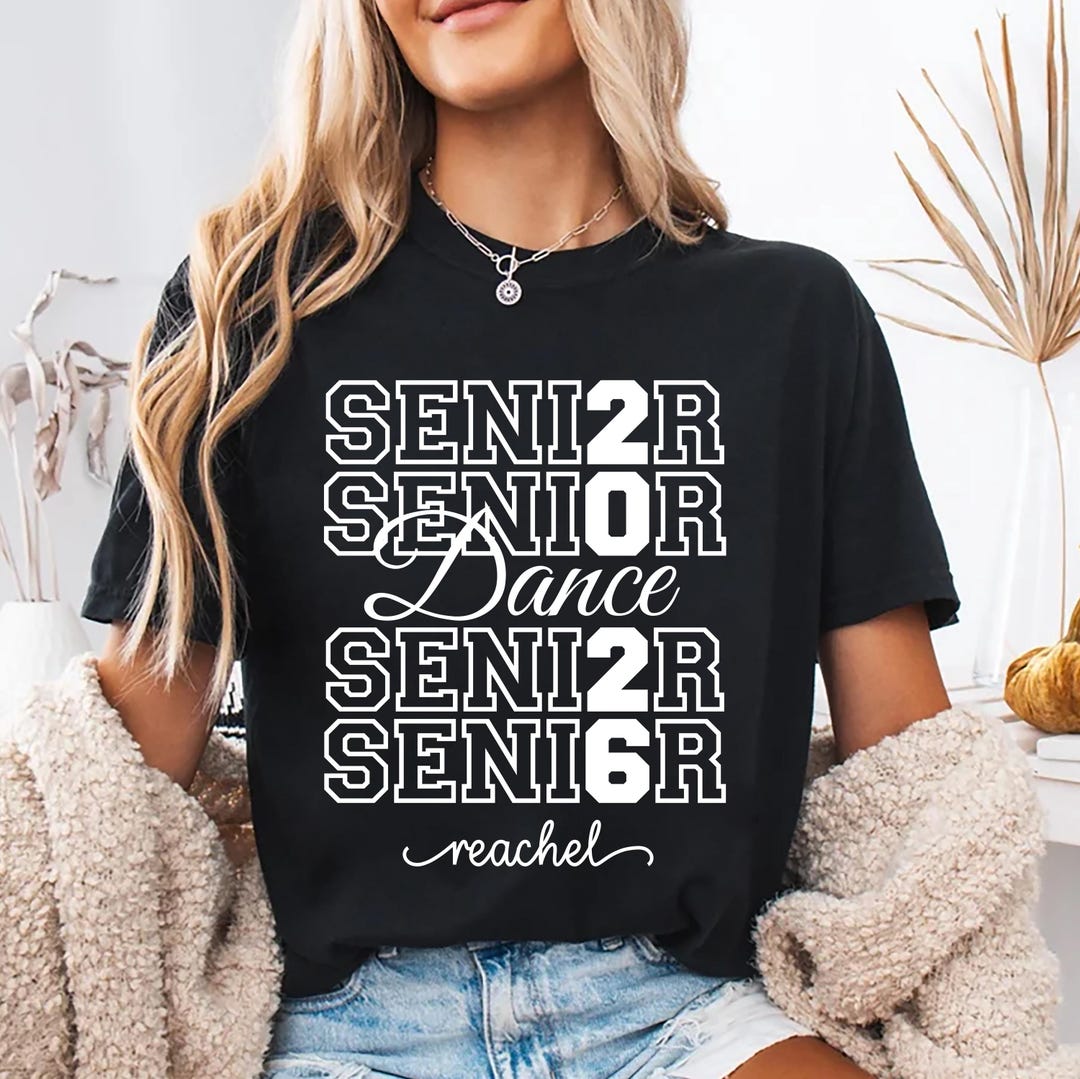 Personalized Senior Dance 2026 T-shirt, Custom Class of 2026 Dance ...