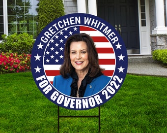 Whitmer Yard Sign - Etsy
