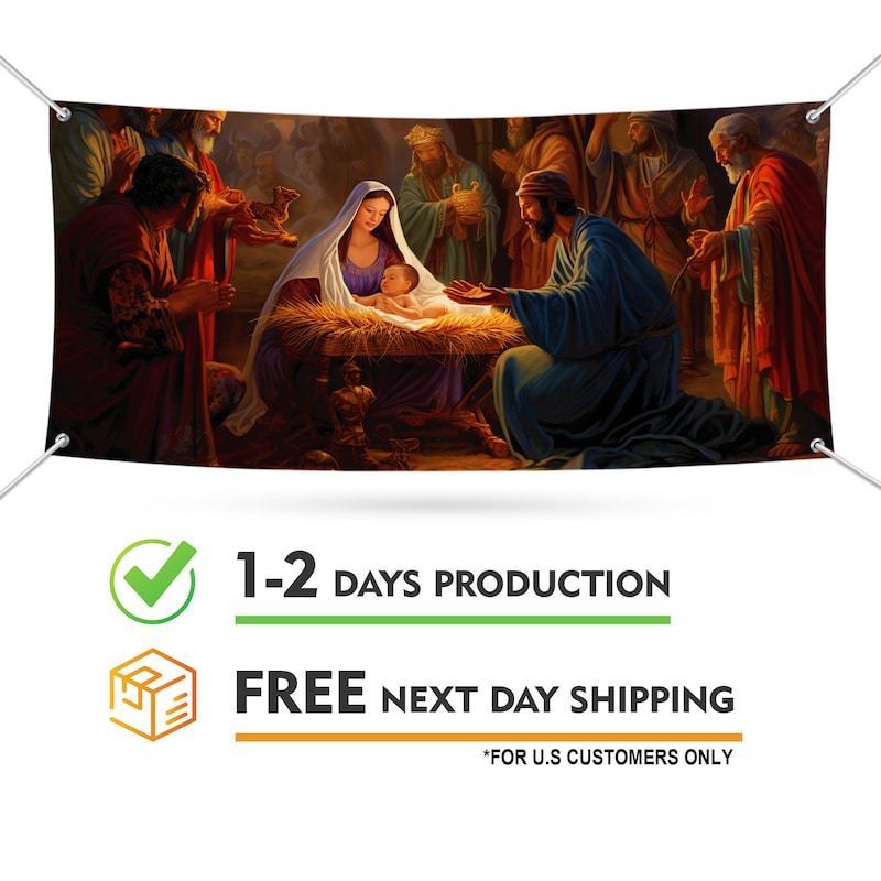 Religious Banner - Etsy