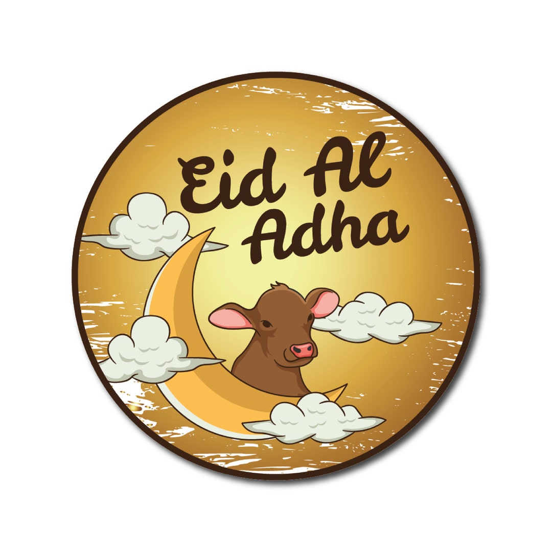 Eid Al Adha Stickers, Eid Mubarak Stickers, Eid Al Adha Labels, Eid ...