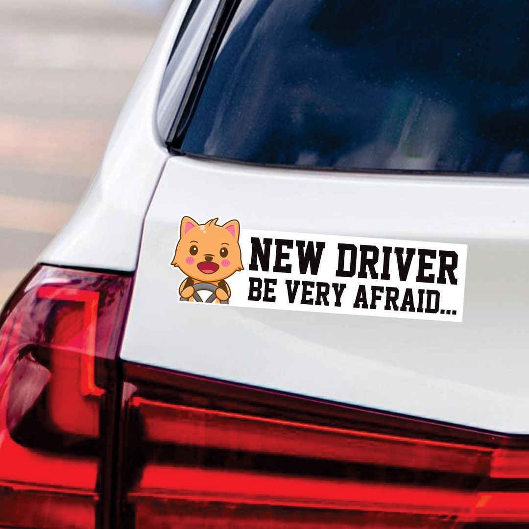 New Driver Car Magnet - Student Driver Vehicle Magnet - Funny Student ...