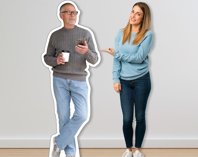 Custom Life Size Cardboard Cutout, Graduation, Birthday Party Props ...