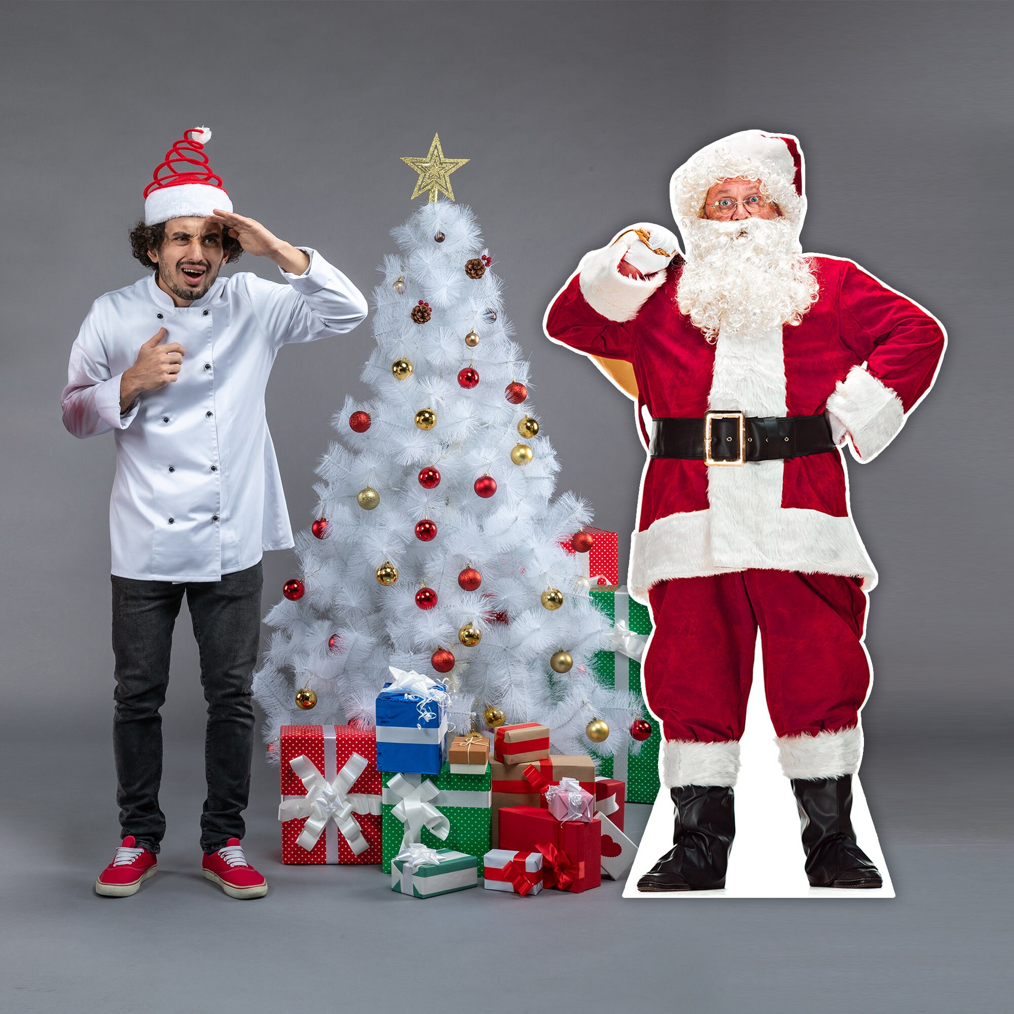 Real Santa Claus Full Body