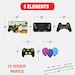 Video Game Yard Sign Cutouts - Video Game Birthday Party Yard Lawn ...