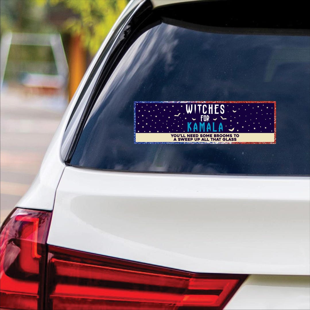 Witches for Kamala Sticker Vinyl Decal, Harris for President 2024 Vinyl ...