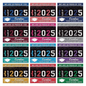 Personalized Graduation Senior Yard Sign 2025, Senior Grad Sign, Class ...