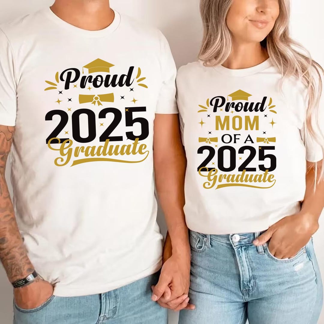 Personalized Class of 2025 Graduate Shirt, Proud Graduate Women V Neck ...