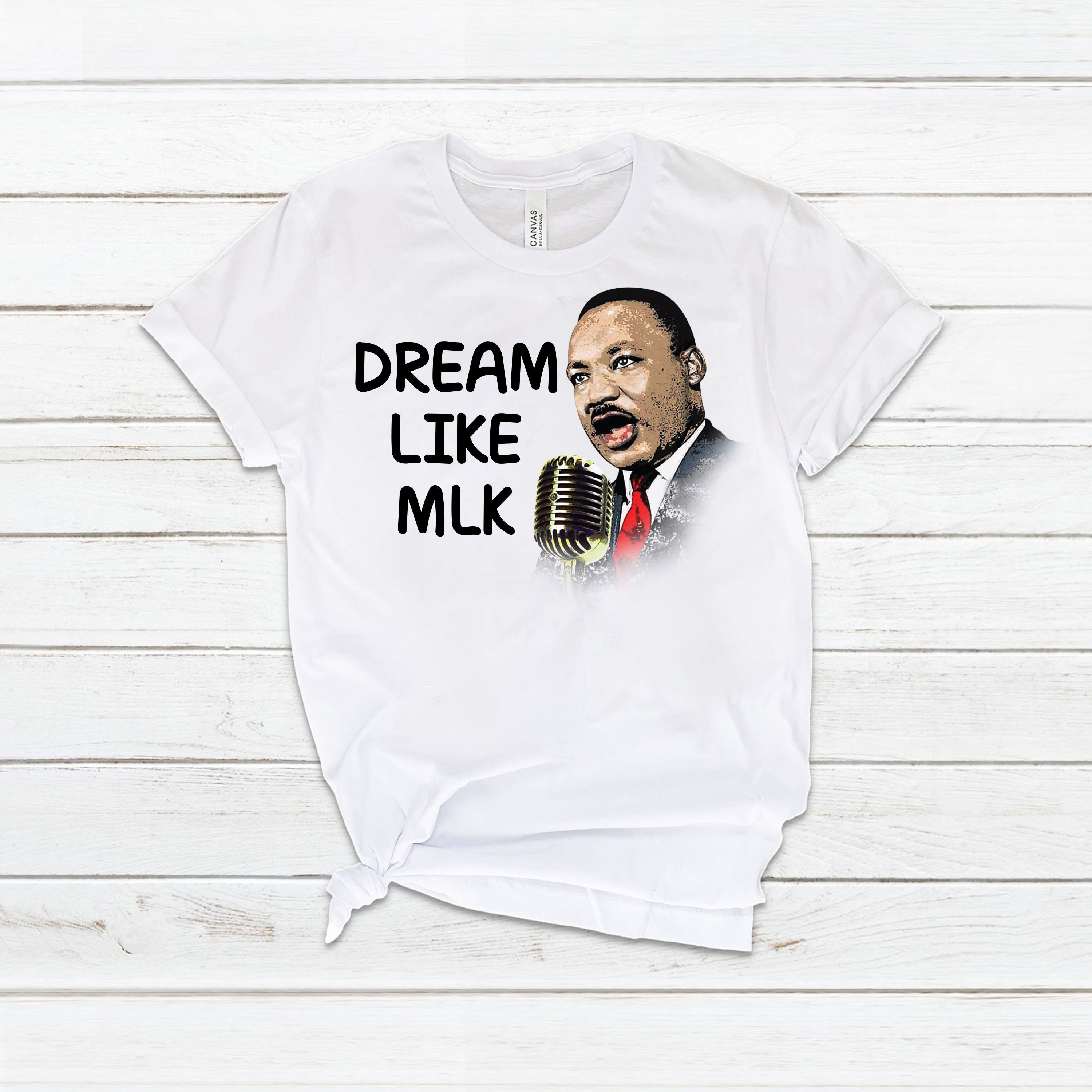Martin Luther King Jr Shirt for Men MLK Day Women V Neck - Etsy