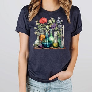 Laboratory T-shirt for Men, Chemist Medical Lab Tech Technician Shirt ...