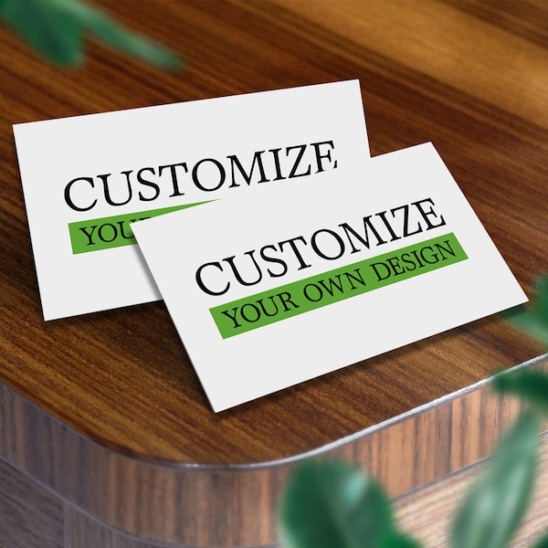 Custom Business Card - Etsy