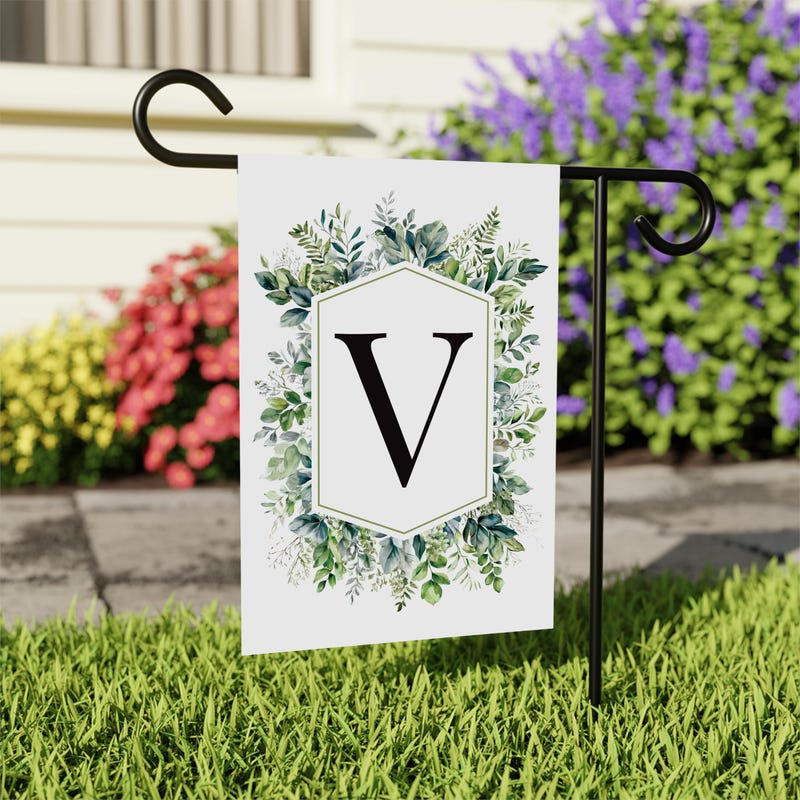 Monogrammed Flags - Etsy