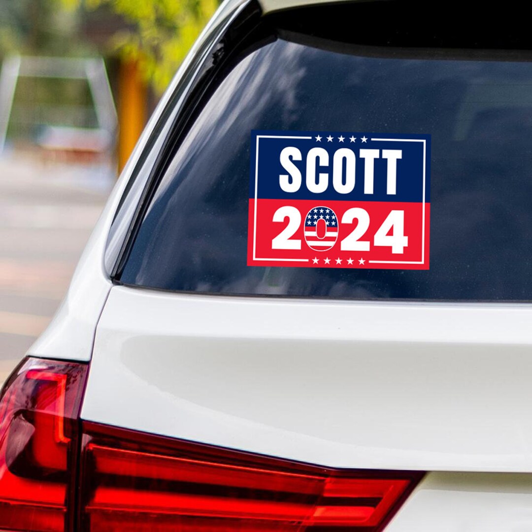 Tim Scott 2024 Sticker Vinyl Decal Tim Scott for President - Etsy