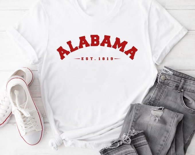 Alabama Football Shirt, Alabama Fall Football Shirt, Alabama State ...