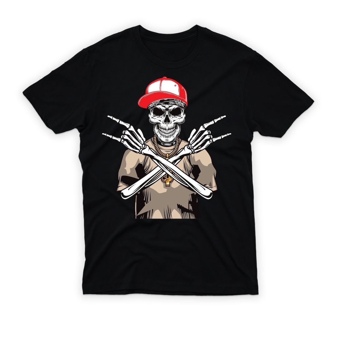 Rocker Skeleton Halloween T-shirt for Men Skeleton Costume - Etsy