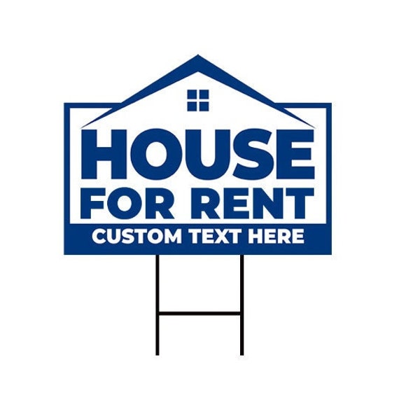 House For Lease Sign