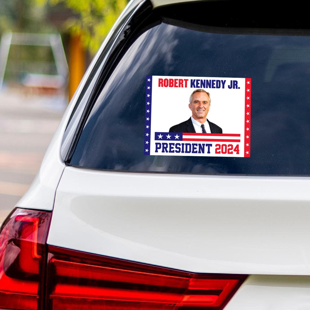 Kennedy 2024 Sticker Vinyl Decal, RFK Jr. 2024, Election 2024, Robert F ...