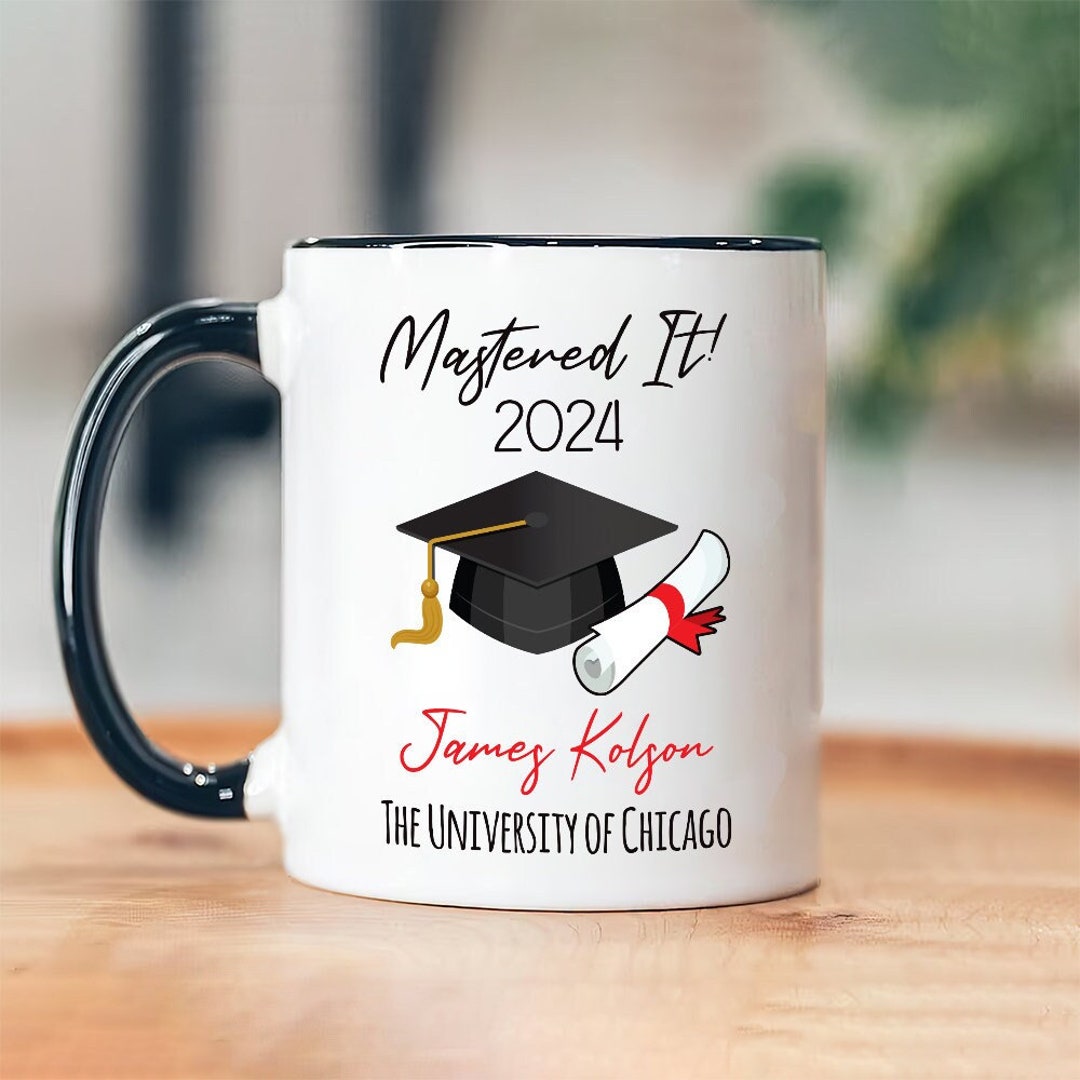 Personalized Graduation Mug, Graduation Gift, Custom Name, University ...