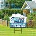 Custom Pressure Washing Yard Sign 18" X 24", Coroplast 2-sided Add Your ...
