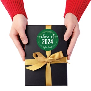 Personalized Graduation 2024 Stickers, Custom Class of 2024 Stickers ...