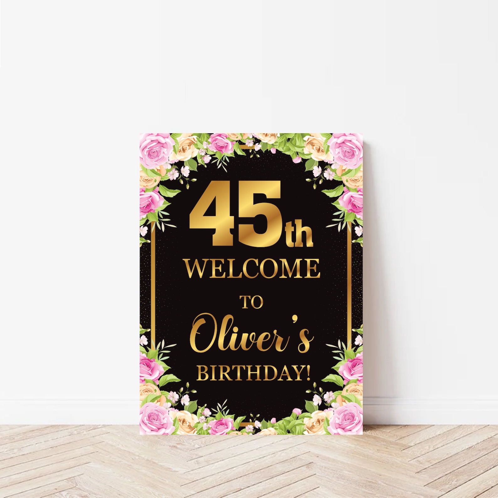 Custom Birthday Foam Board Poster Sign Birthday Event Custom - Etsy