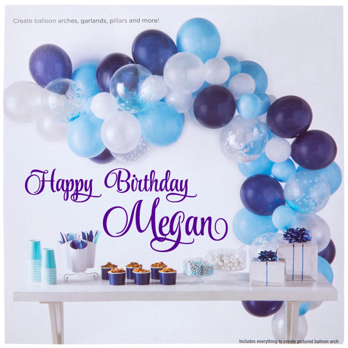 Personalized Happy Birthday Name Wall Decal Happy Birthday - Etsy