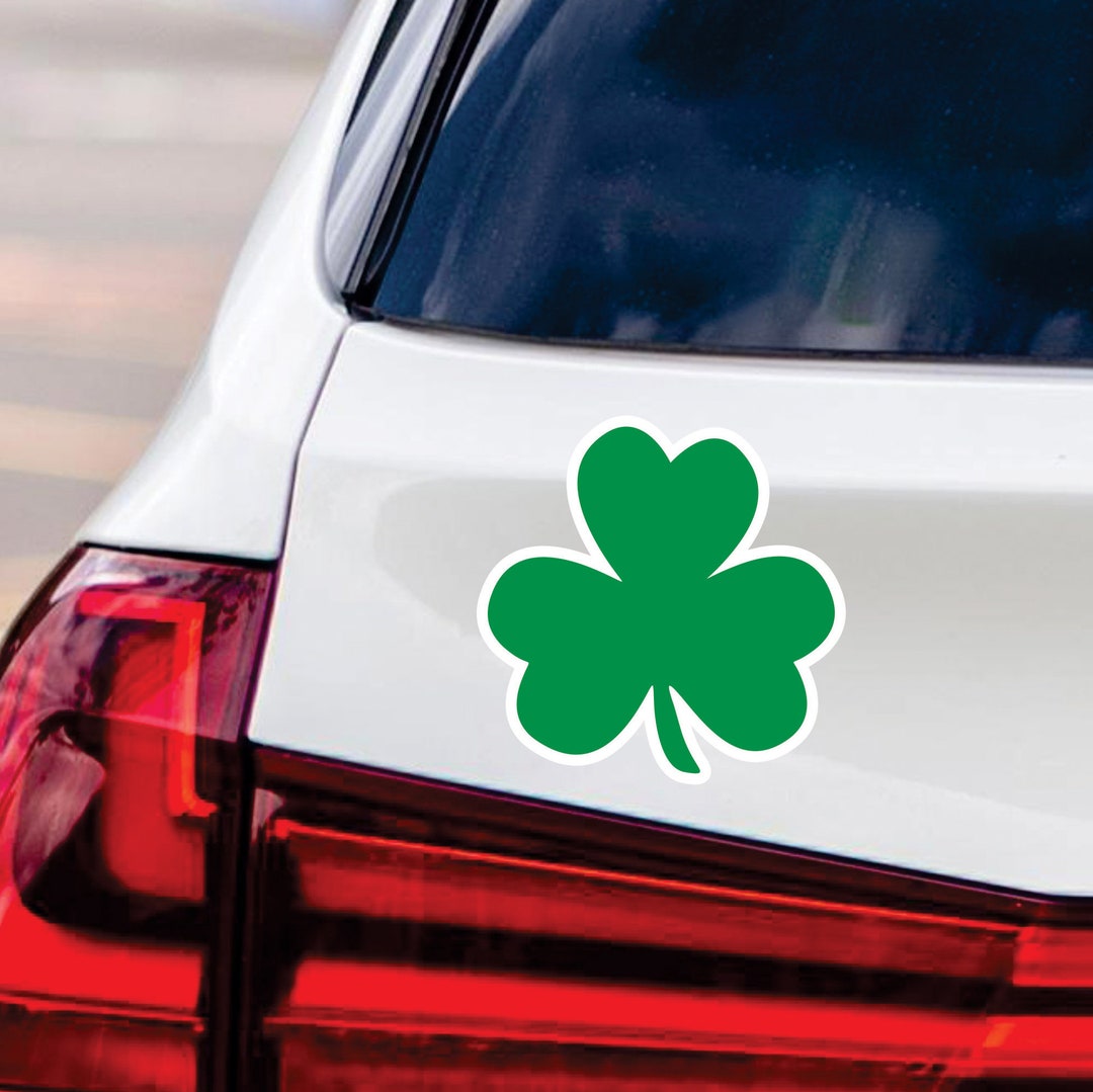 Shamrock St. Patrick's Day Car Magnet, Irish Shamrock Magnet, St ...