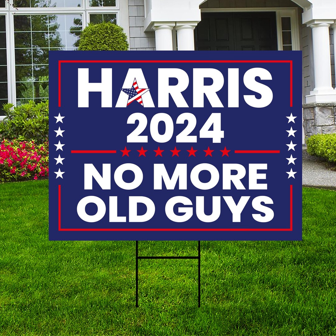 Kamala Harris 2024 Yard Sign Coroplast Kamala Harris for President 2024 ...