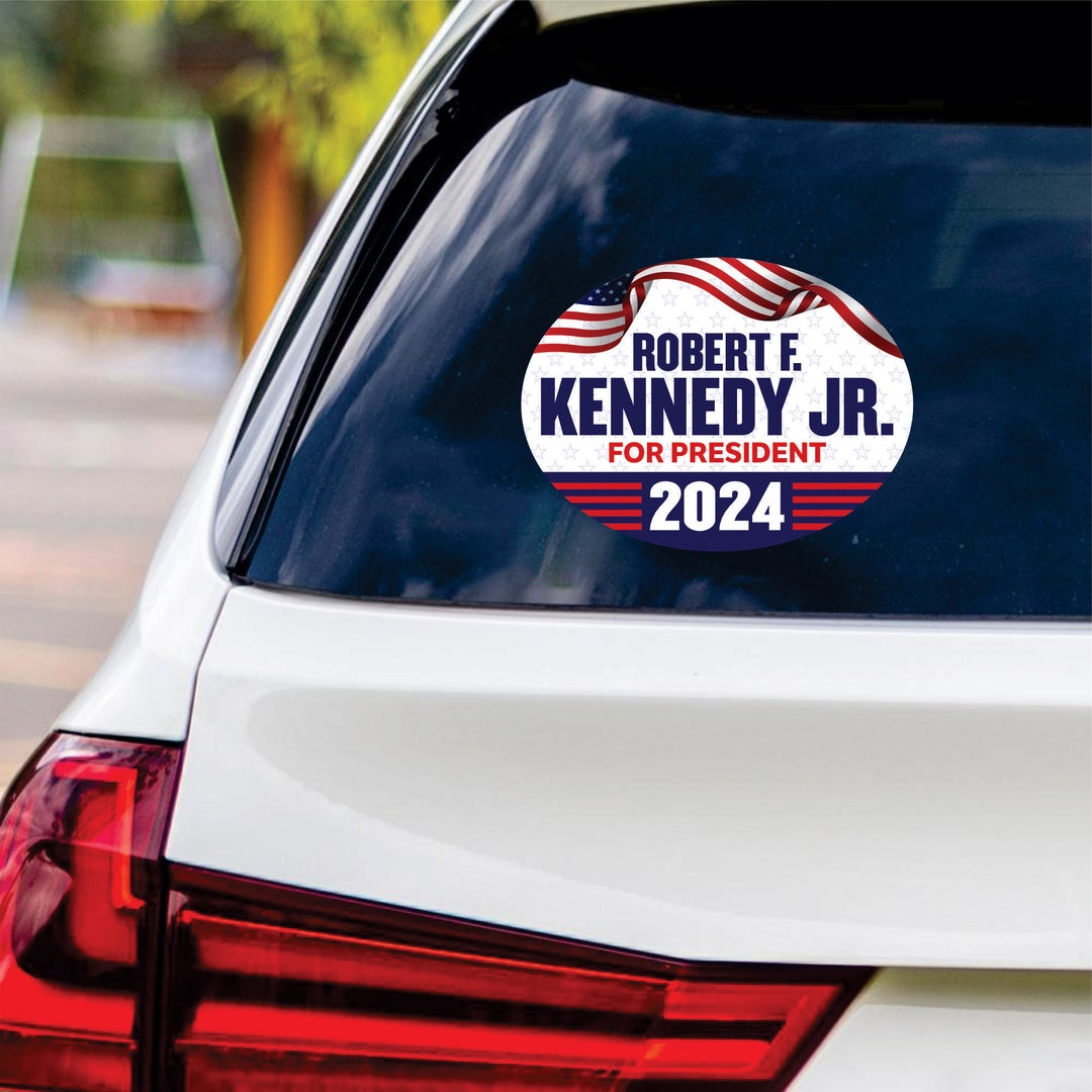 Kennedy 2024 Sticker Vinyl Decal, RFK Jr. 2024, Election 2024, Robert F ...