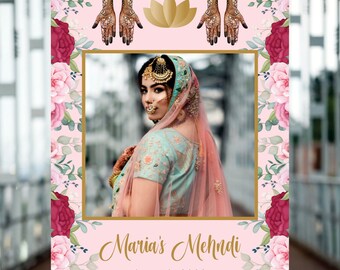 Haldi Photo Frame - Etsy