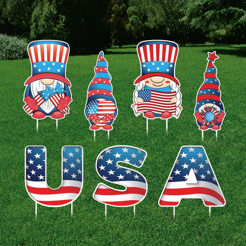 Patriotic Letters - Etsy