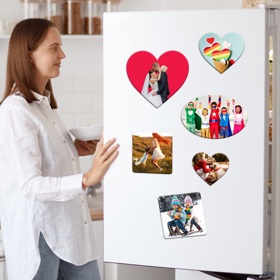 Custom Die Cut Photo Magnet, Custom Fridge Magnet, Custom Magnet ...