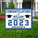 Custom Graduation Yard Sign 2023 Coroplast Grad Sign, Class of 2023 ...