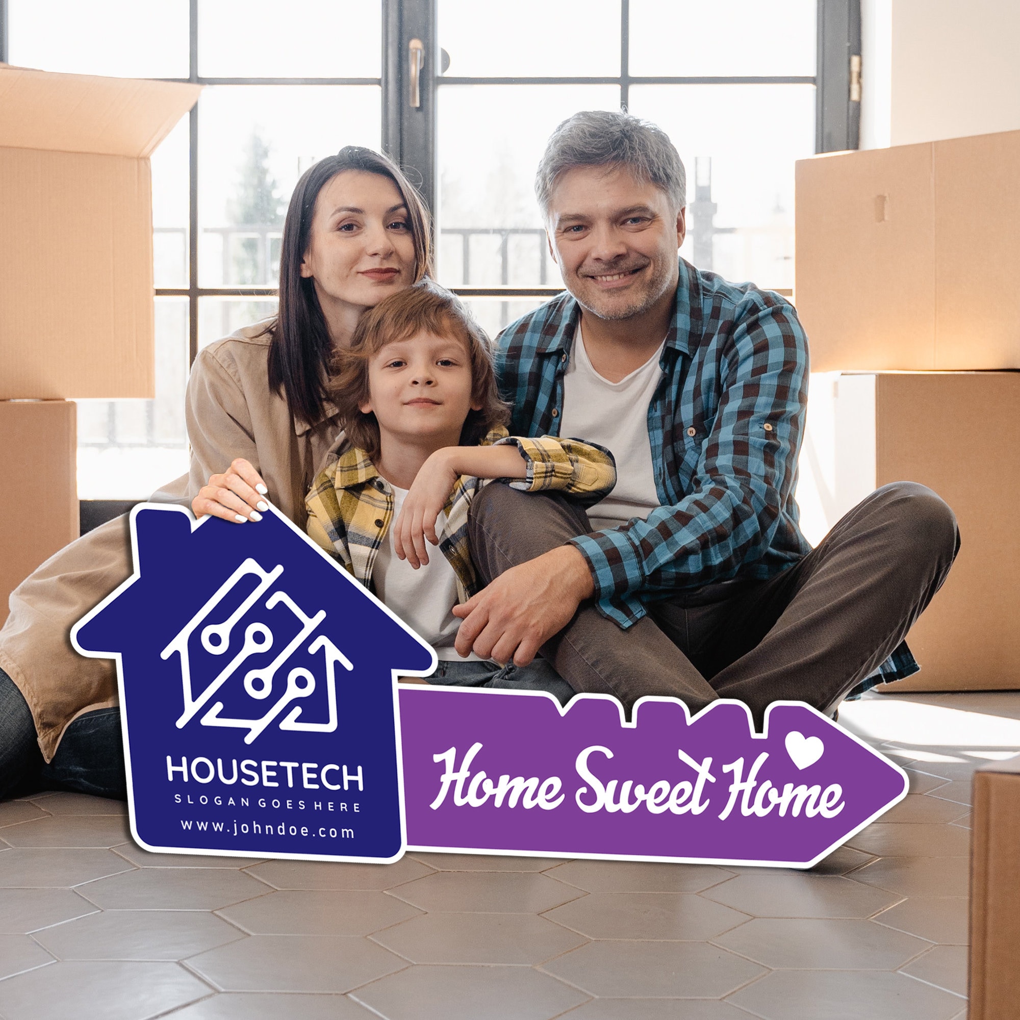 Personalized Real Estate Marketing Key Cutout Sign, Customized Realtor ...
