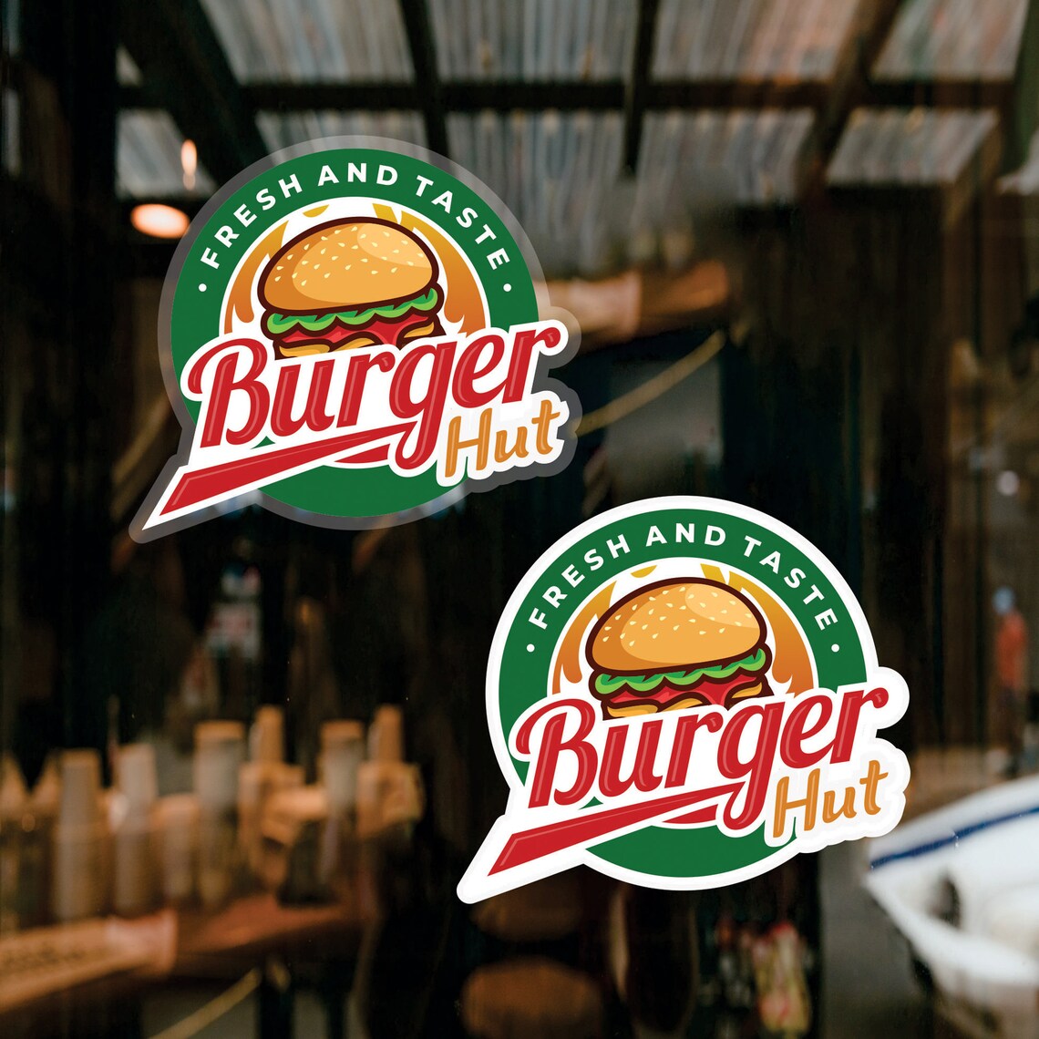 Custom Static Window Cling Vinyl Sticker Personalized Window - Etsy