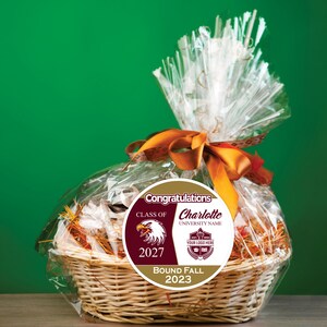 Personalized College Bound Future Stickers, College Logo Stickers ...