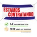 Estamos Contratando Banner Sign 13 Oz Heavy Duty Waterproof Estamos ...