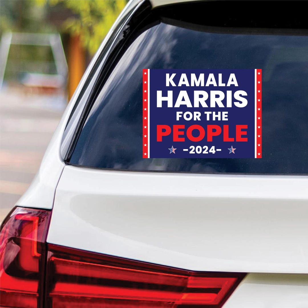 Buy Kamala Harris 2024 Sticker Vinyl Decal, Harris for President 2024 ...