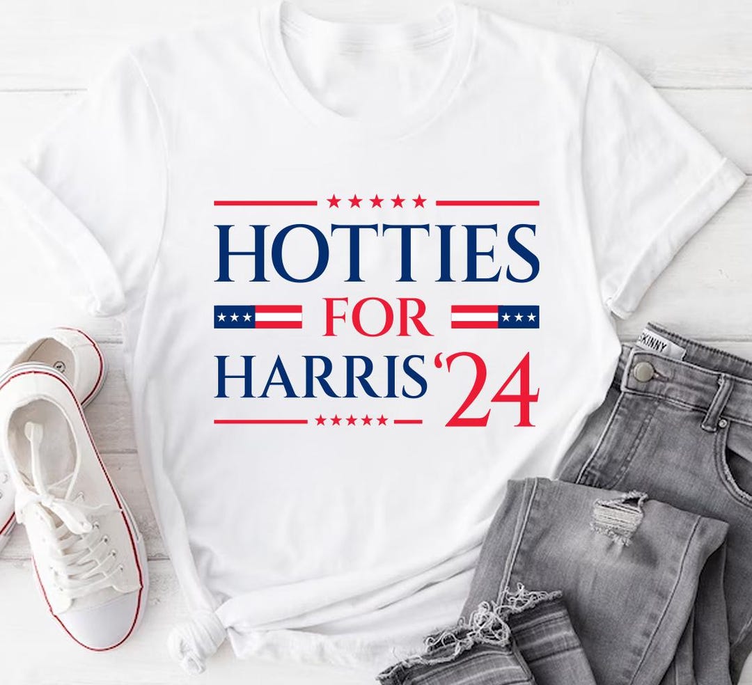 Kamala Harris President 2024 Shirt, Hotties for Harris Shirt, Kamala ...