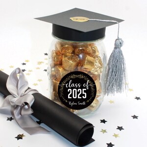 Personalized Graduation 2025 Stickers, Custom Class of 2025 Stickers ...
