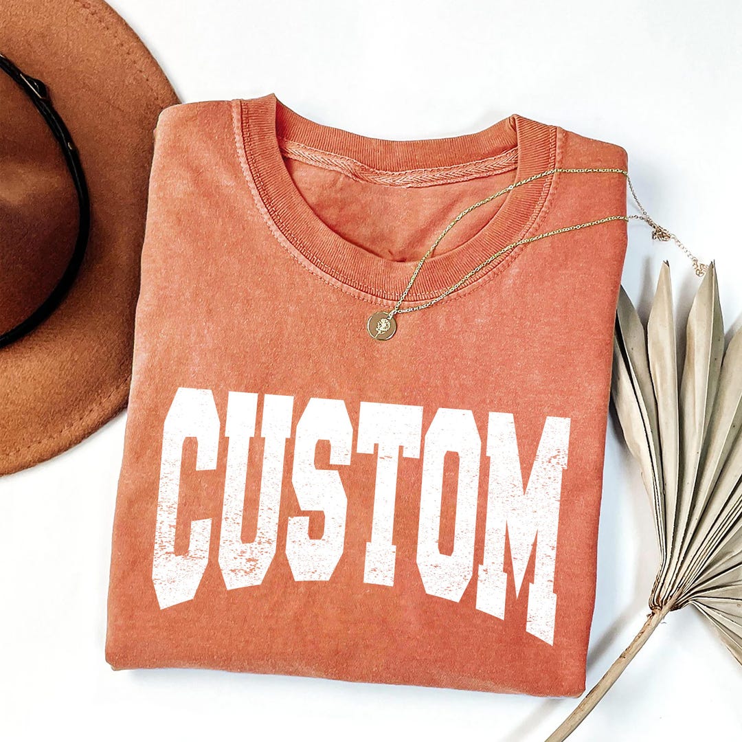 Custom Football Team Shirt, Custom Football Tee, Vintage Football Shirt ...