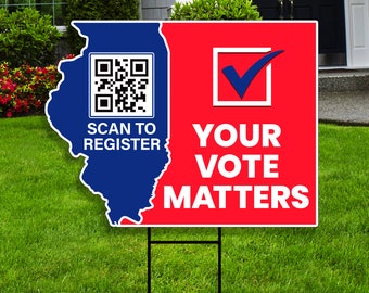 Qr Code Yard Sign - Etsy